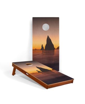 Click here for Elakai 2ft x 4ft Mahogany Pathfinder Cornhole Boar... prices