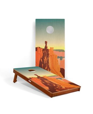 Click here for Elakai 2ft x 4ft Mahogany Pathfinder Cornhole Boar... prices