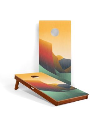 Click here for Elakai 2ft x 4ft Mahogany Pathfinder Cornhole Boar... prices