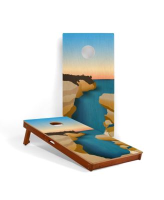 Click here for Elakai 2ft x 4ft Mahogany Pathfinder Cornhole Boar... prices