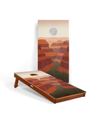 Click here for Elakai 2ft x 4ft Mahogany Pathfinder Cornhole Boar... prices