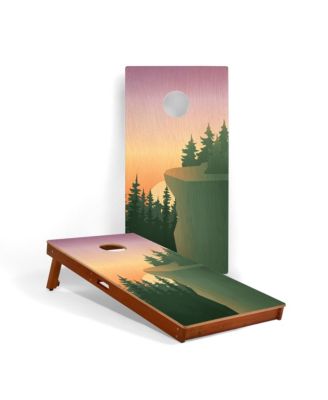 Click here for Elakai 2ft x 4ft Mahogany Pathfinder Cornhole Boar... prices