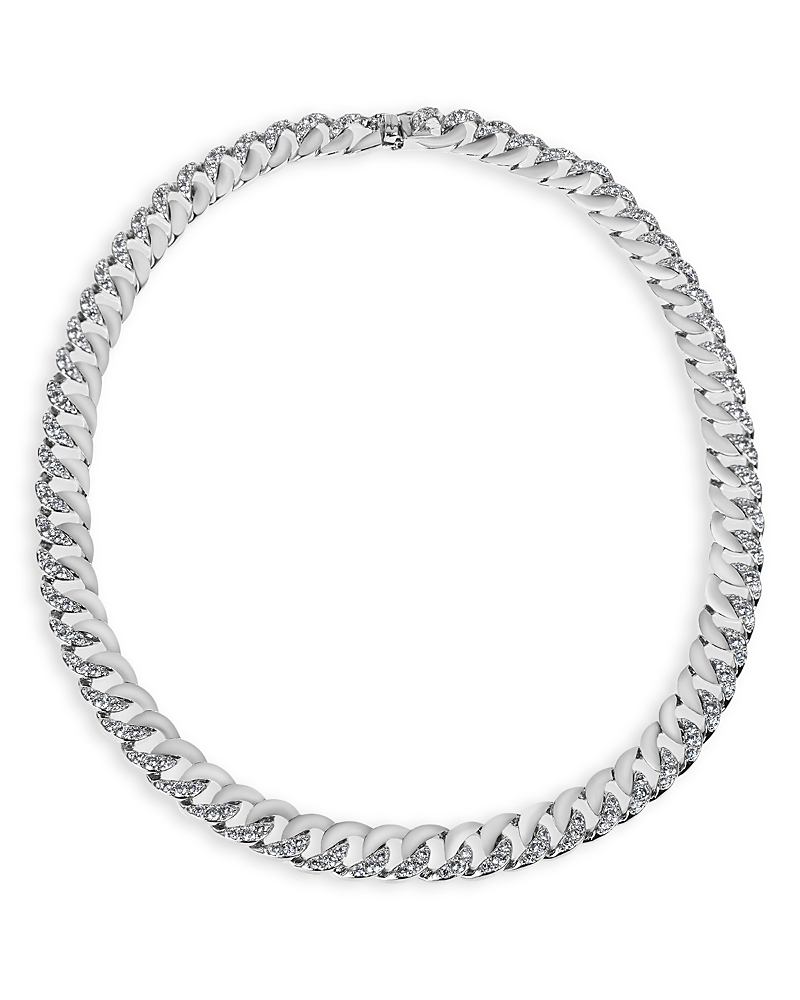 Click here for Kenneth Jay Lane Pave Chain Link Necklace 16 prices