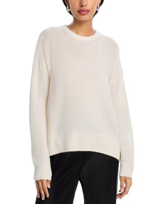 Click here for Aqua 100 Cashmere Crewneck Sweater - Exclusive prices