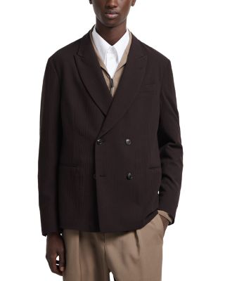Click here for Emporio Armani Double Breasted Peak Lapel Blazer prices