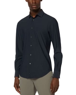 Boggi Milano Slim Fit Stretch Button Front Shirt