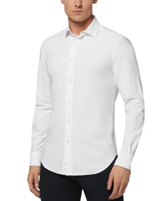 Click here for Boggi Milano Slim Fit Stretch Button Front Shirt prices