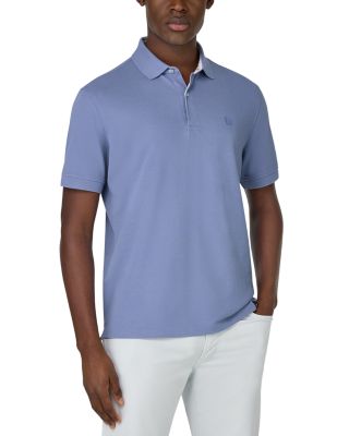 Boggi Milano Cotton Pique Polo Shirt