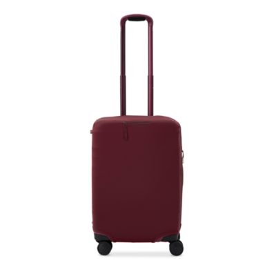 BÉIS BEIS The Carry on Roller Luggage Cover, Burgundy | Bloomingdale's