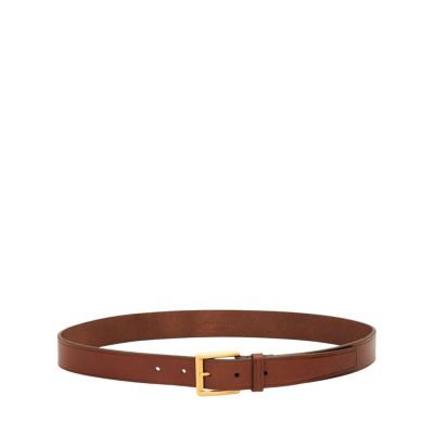 Click here for Saint Laurent Rectangular Buckle Belt in Leather prices