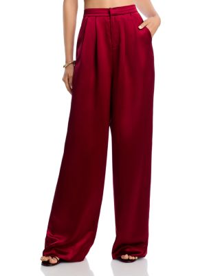 Click here for Nonchalant Label Satin Wide Leg Pants prices