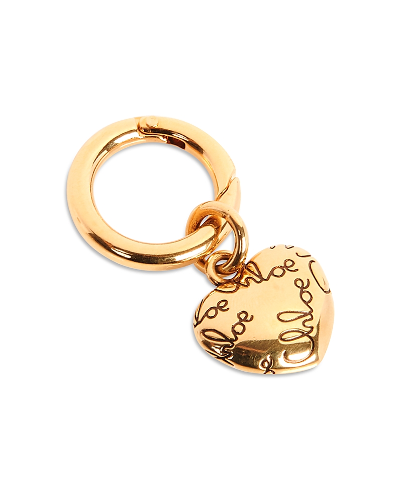 Click here for Chloe Alphabet Logo Heart Bag Charm prices