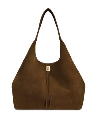 Click here for Rebecca Minkoff Darren Signature Suede Carryall prices