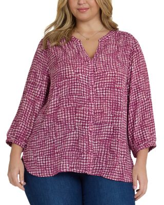 Click here for Nydj Plus Pintuck Blouse prices