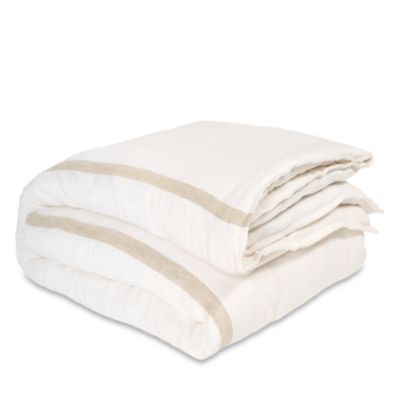 Click here for Pom Pom At Home Rory Linen Duvet Cover  Queen prices