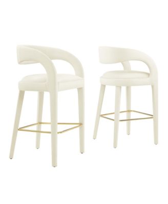 Click here for Modway Pinnacle Performance Velvet Bar Stool  Set... prices