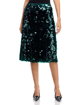 Click here for Vince Sequined Midi Skirt prices