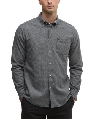 Click here for Barbour Turner Tailored Fit Houndstooth Shirt prices