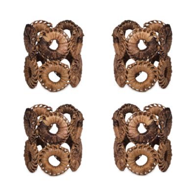 Click here for Juliska Rustic Ring Napkin Rings  Set of 4 prices