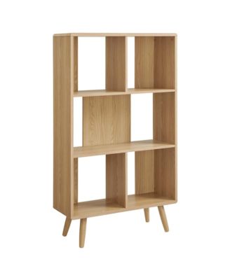 Click here for Modway Transmit 5 Shelf Wood Grain Bookcase prices