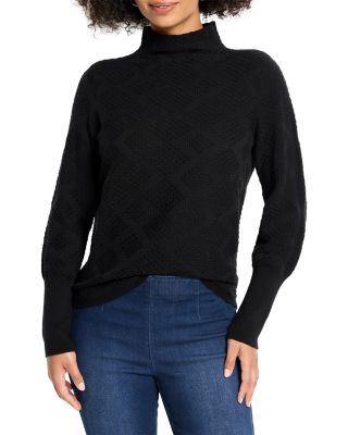 Click here for Nic+Zoe Textured Diamonds Sweater prices