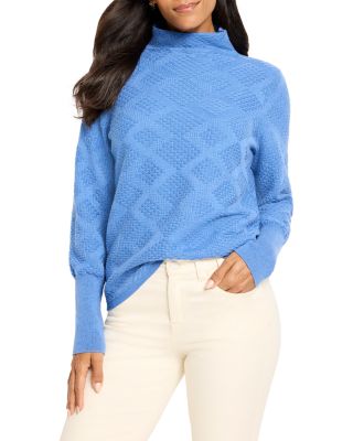 Click here for Nic+Zoe Textured Diamonds Sweater prices