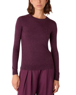 Click here for Whistles Annie Sparkle Crewneck Top prices
