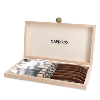 Click here for Capdeco Orio Wood Steak Knives  Set of 6 prices