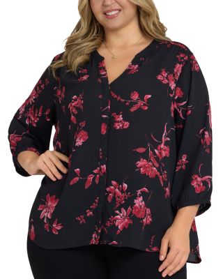 Click here for Nydj Plus Pintuck Blouse prices