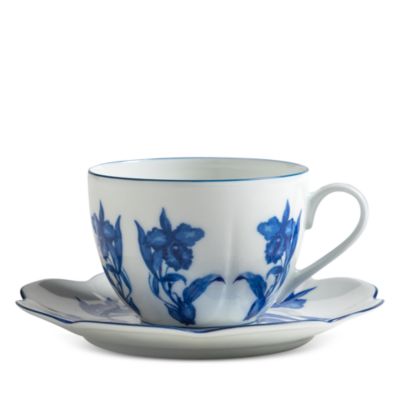 Click here for Tania Bulhoes Tea Cup and Saucer Casa das Orquidea... prices