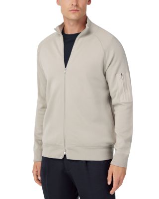 Click here for Boggi Milano Merino Wool Tech Bomber Jacket - Excl... prices
