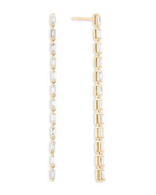 Click here for Lana Jewelry Baguette Diamond Tennis Linear Drop E... prices