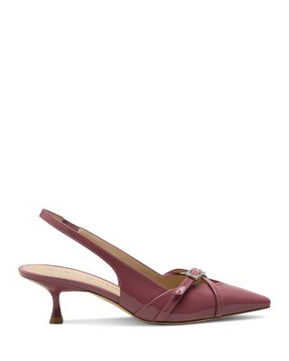 Click here for Stuart Weitzman Womens Georgie 50 Slingback Pumps prices