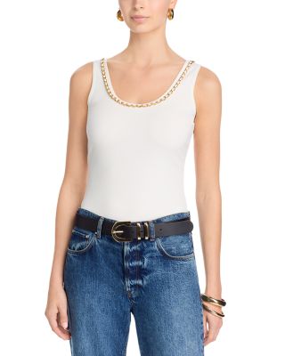 Click here for Generation Love Mabel Chain Trim Top prices