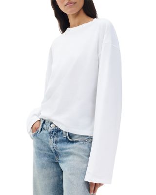 Click here for rag & bone Kelly Boxy Long Sleeve Tee prices