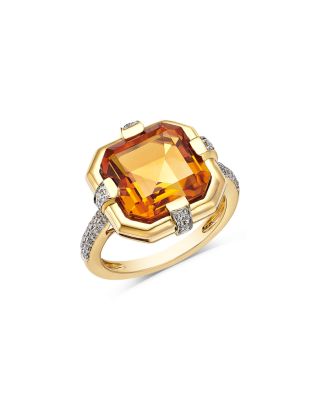 Click here for Bloomingdales Fine Collection Citrine & Diamond St... prices