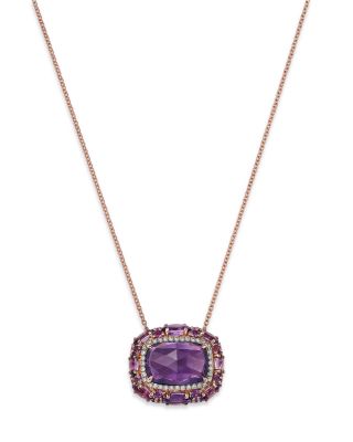 Click here for Bloomingdales Fine Collection Amethyst & Diamond H... prices