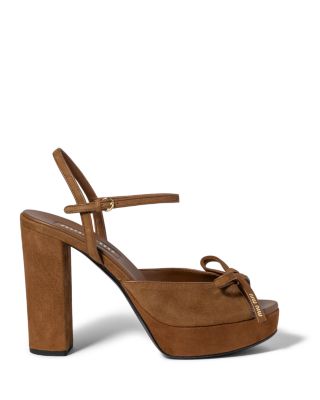 Click here for Miu Miu Womens Ankle Strap Platform Sandals prices