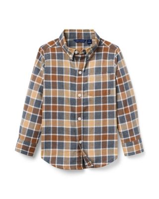 Click here for Janie and Jack Boys Plaid Flannel Shirt - Little K... prices