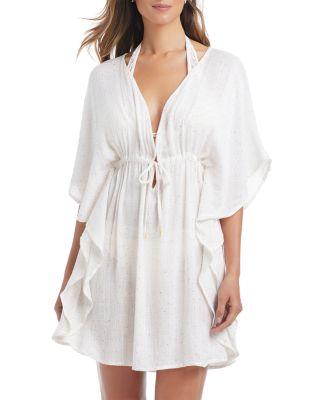 Click here for Bleu Rod Beattie Sequin Tie Front Caftan prices