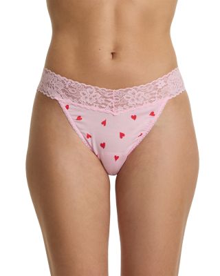 Click here for Hanky Panky Dream Lace Trim Modal Original Rise Th... prices