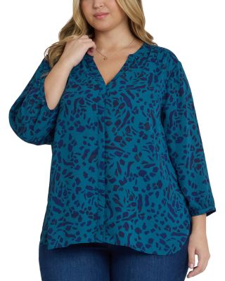 Click here for Nydj Plus Pintuck Blouse prices