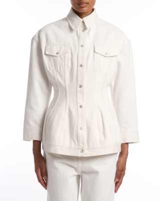Click here for Wardrobe. nyc Denim Contour Jacket prices