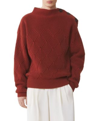 Click here for Lanvin Wool Sweater with Diamond Detail prices