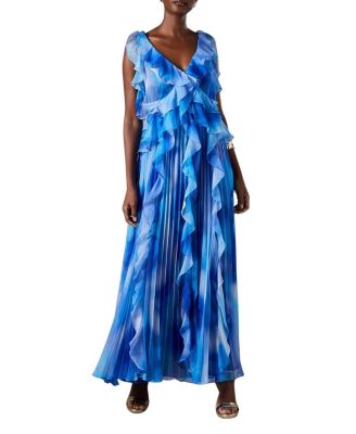 Click here for Coast Sleeveless V-Neck Chiffon Maxi Dress prices