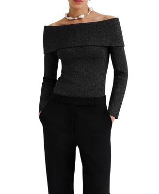 Click here for Malina Cirella Knitted Off Shoulder Top prices