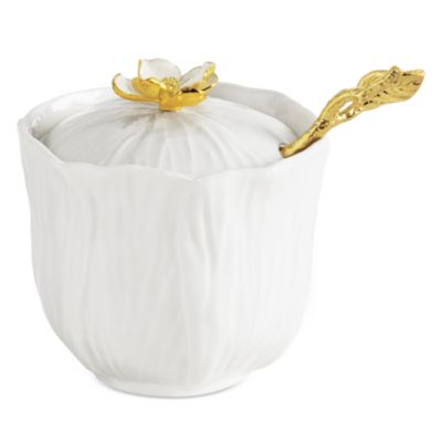 Click here for Michael Aram Gardenia Sugar Pot with Spoon prices