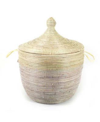 Click here for mbare Dou Lid Storage Two-Tone Low Storage Basket prices