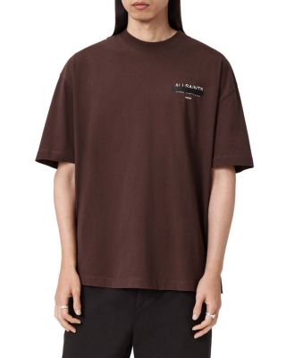 Click here for Allsaints Redact Graphic Logo Tee prices