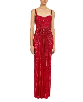 Click here for Jenny Packham Chrissy Sequin-Embellished Dress prices